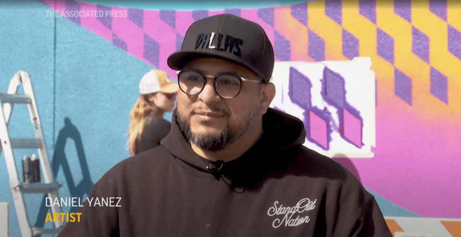 Artist paints mural ahead of solar eclipse - Visit Mesquite